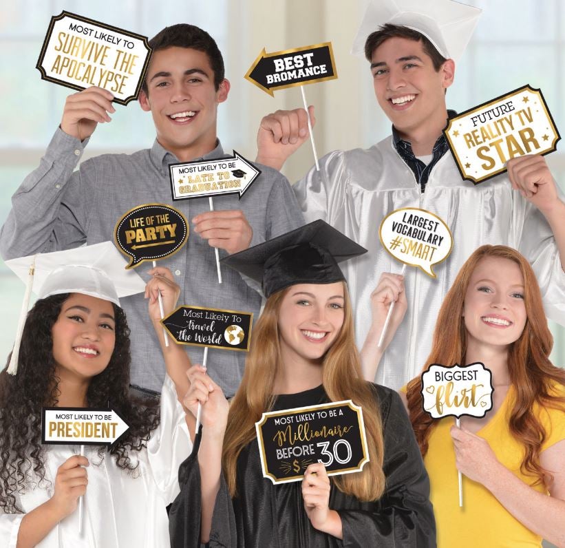 Graduation Photo Props, 13pcs – Partytime