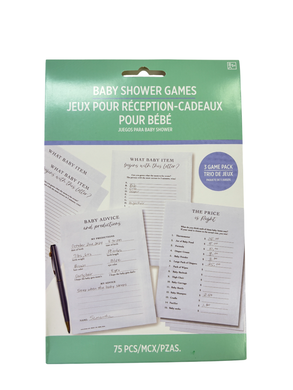 Baby Shower Game Kit | Partytime HK