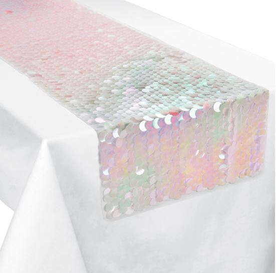 Iridescent Sequin Table Runner | Partytime HK