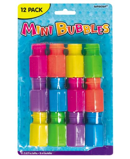 Mini Bubbles Pack of 12 | Partytime HK