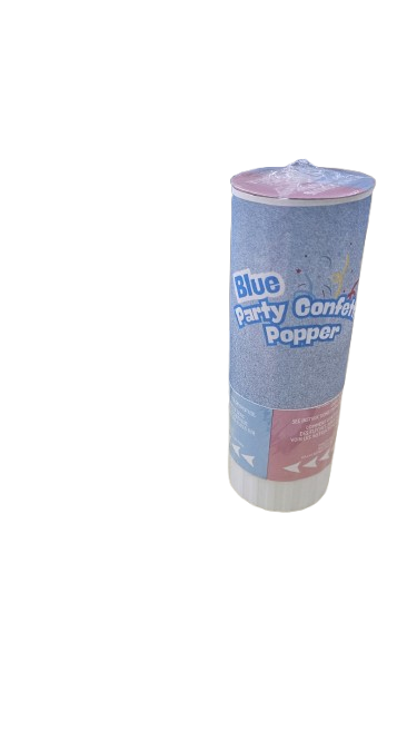 Blue Confetti Popper | Partytime HK