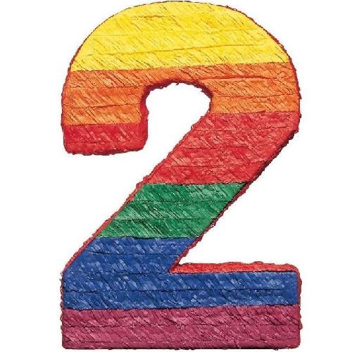 Number 2 Pinata - Partytime