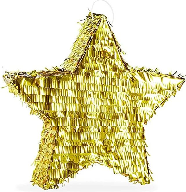 Gold Star Pinata - Partytime