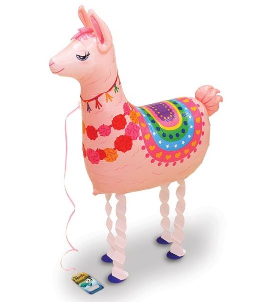 Alpaca Airwalker Foil Balloon - Partytime